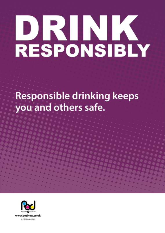 Drink Responsibly | POD | Posters On Demand