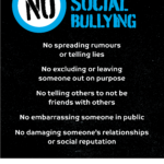 Say no to bullying - social bullying | POD | Posters On Demand