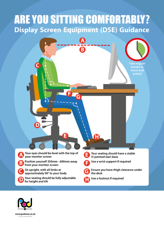 Display Screen Equipment (DSE) | POD | Posters On Demand