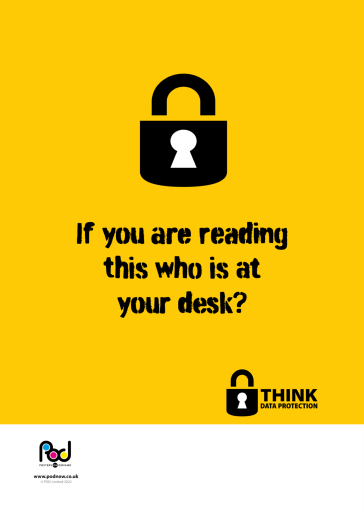 Think Data Protection - reading | POD | Posters On Demand