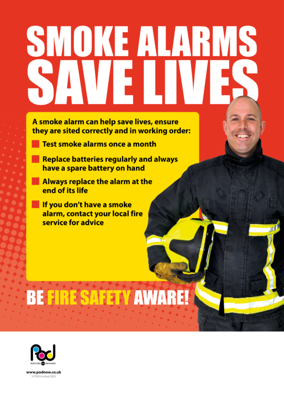 Smoke alarms | POD | Posters On Demand