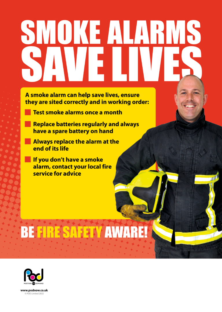 Smoke alarms | POD | Posters On Demand