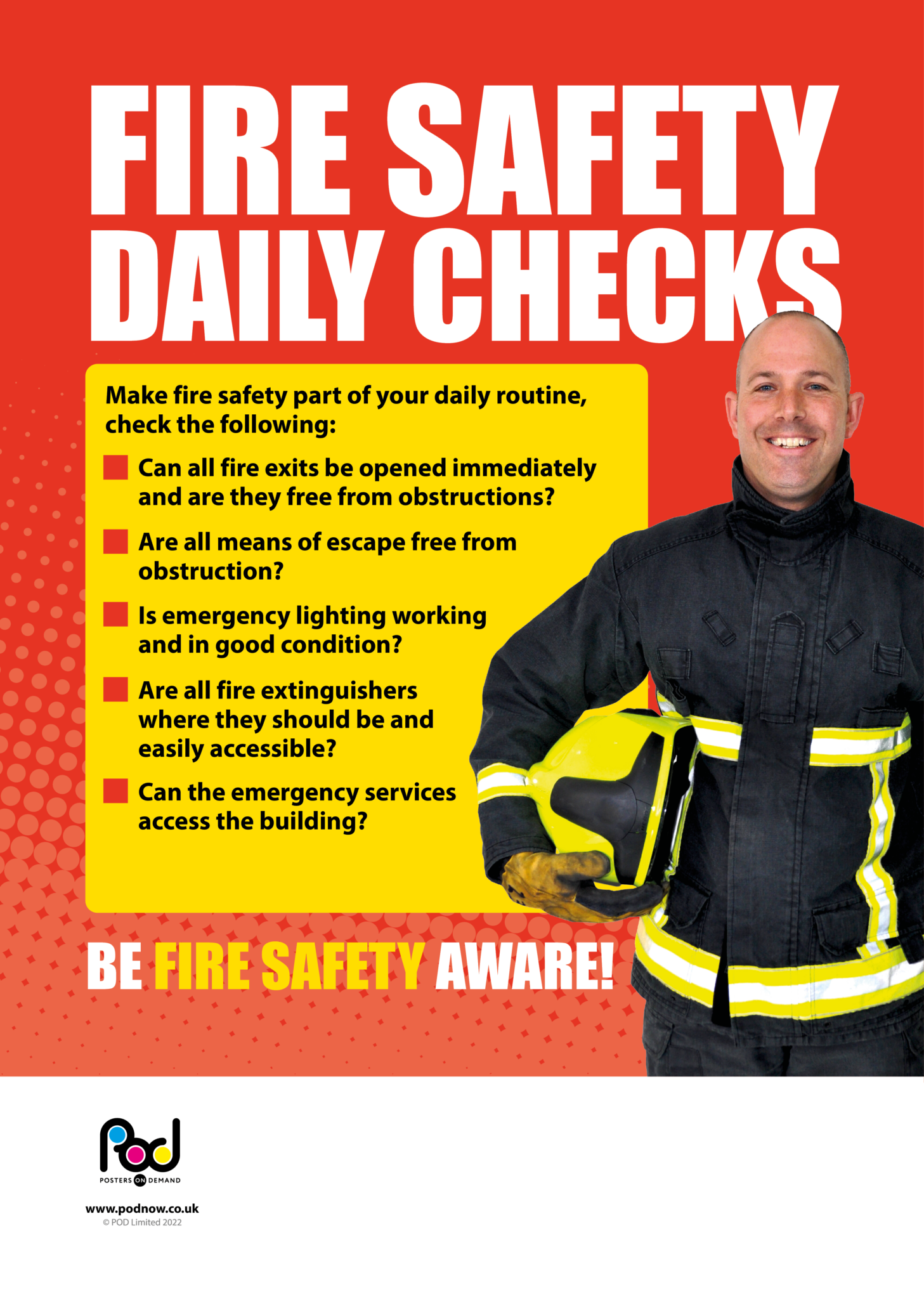 Daily checks | POD | Posters On Demand