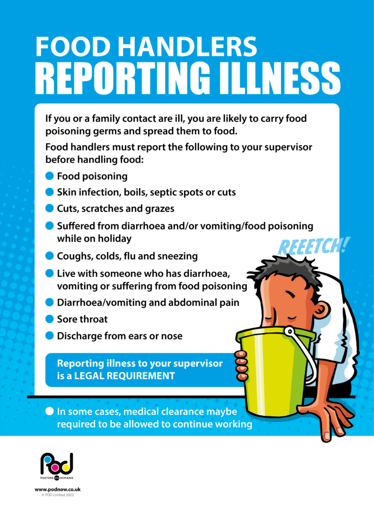 Reporting illness | POD | Posters On Demand