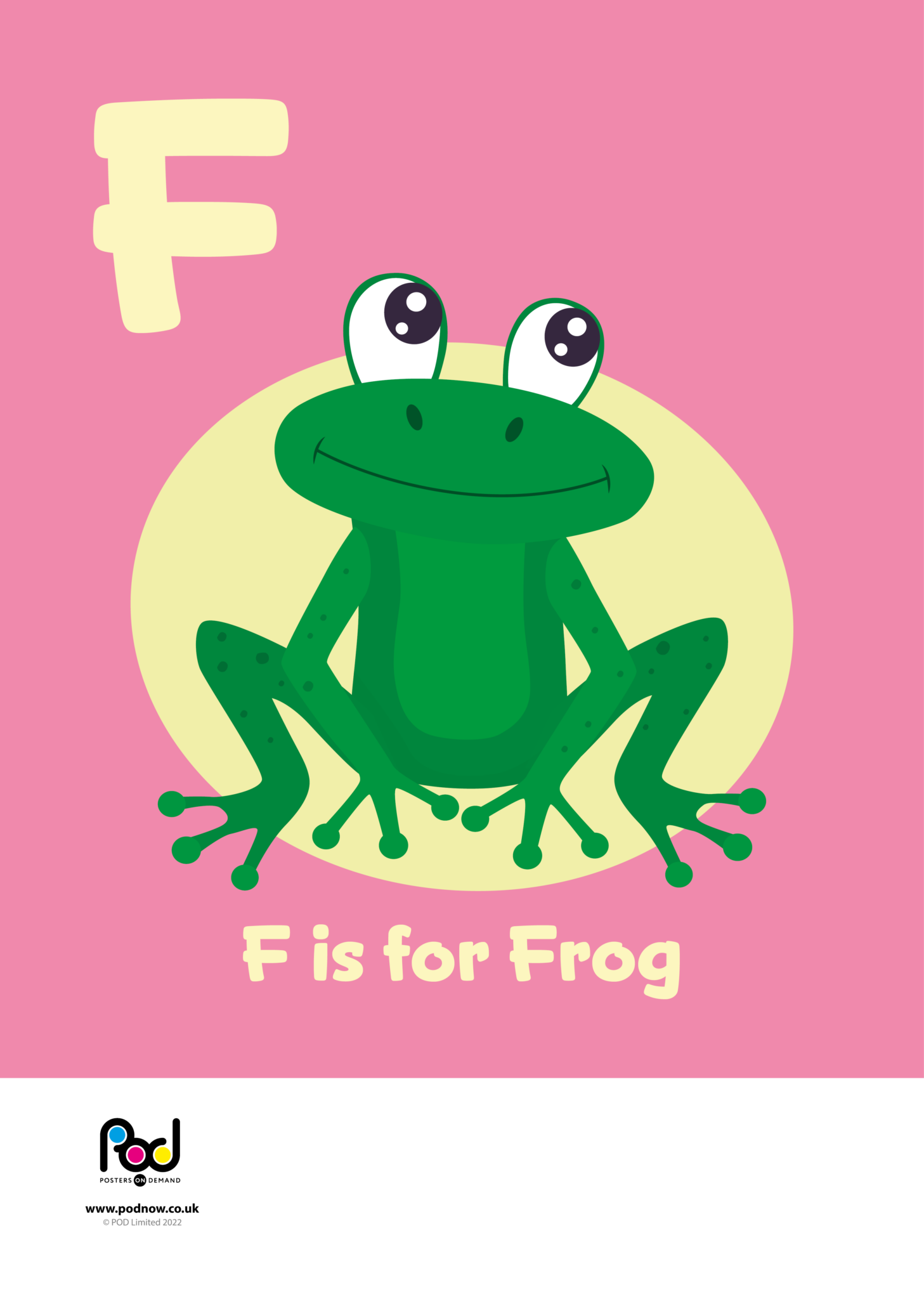 Animal Alphabet - F | POD | Posters On Demand