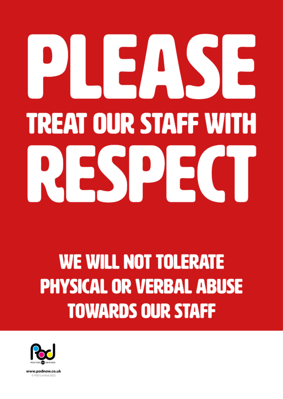 Please respect | POD | Posters On Demand