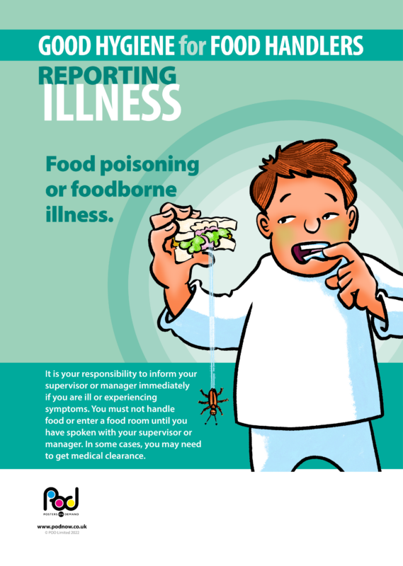 Food poisoning or foodborne illness | POD | Posters On Demand