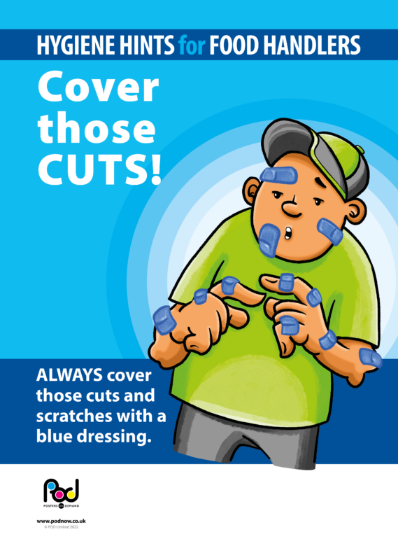 Cover those cuts! | POD | Posters On Demand