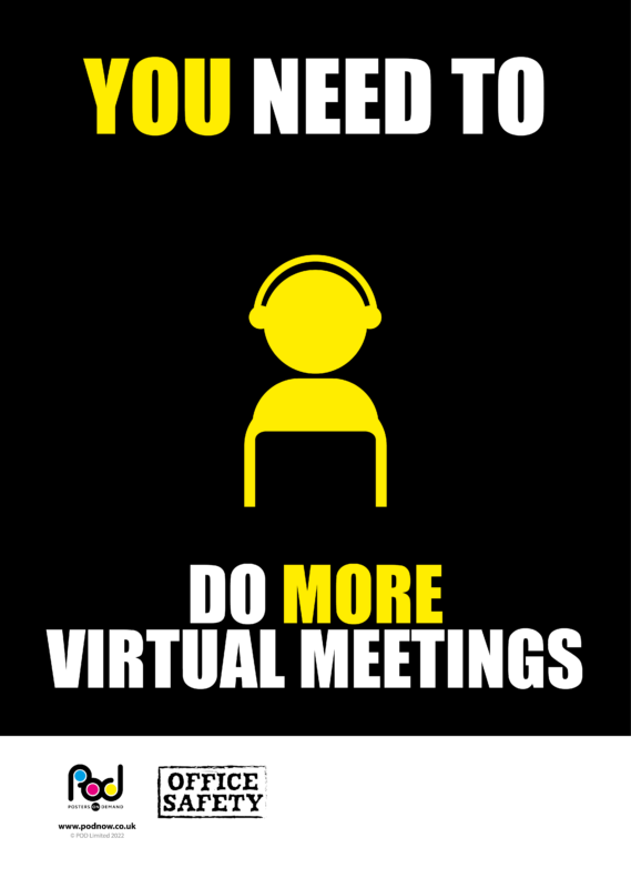 More virtual meetings | POD | Posters On Demand