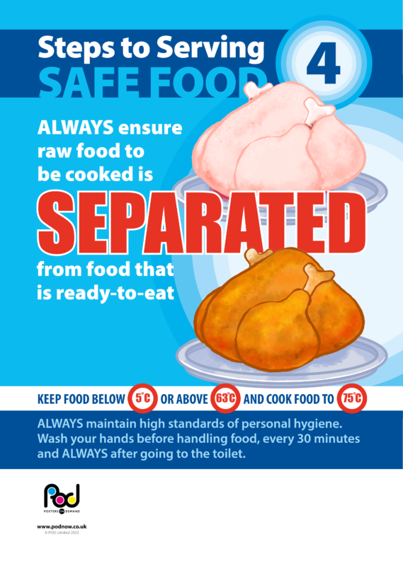 Separate foods | POD | Posters On Demand