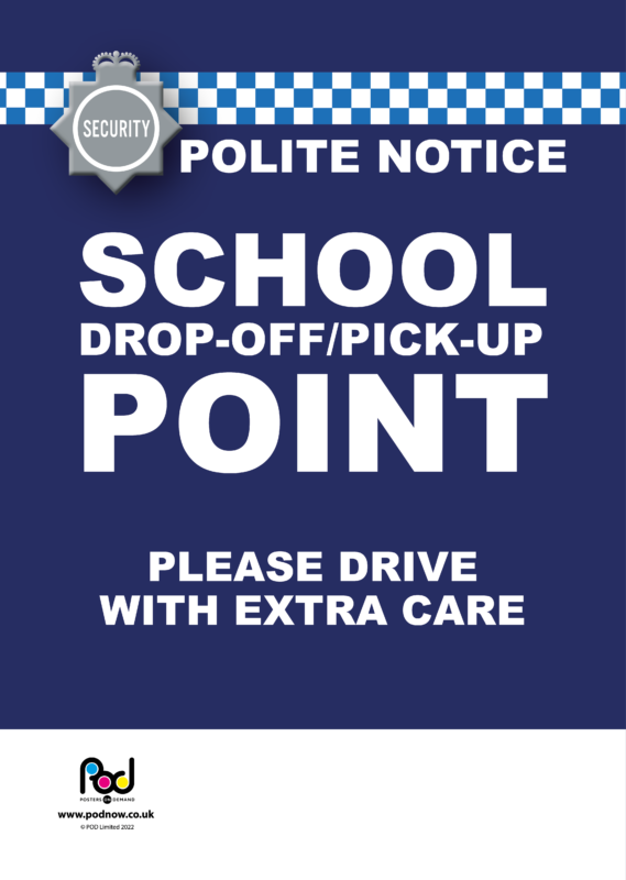 School drop-off | POD | Posters On Demand