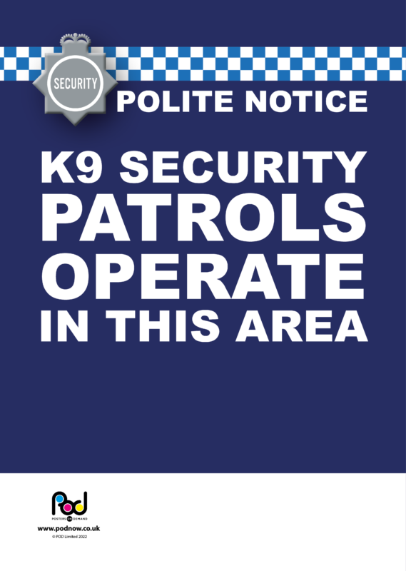 K9 Security | POD | Posters On Demand