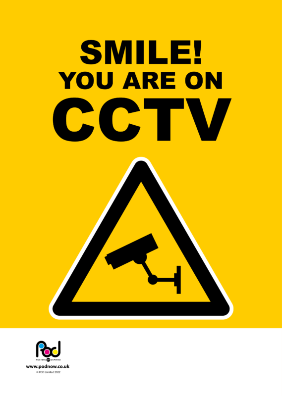 Smile CCTV | POD | Posters On Demand