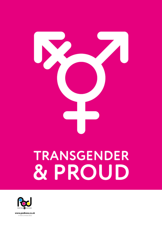 Transgender & Proud | POD | Posters On Demand