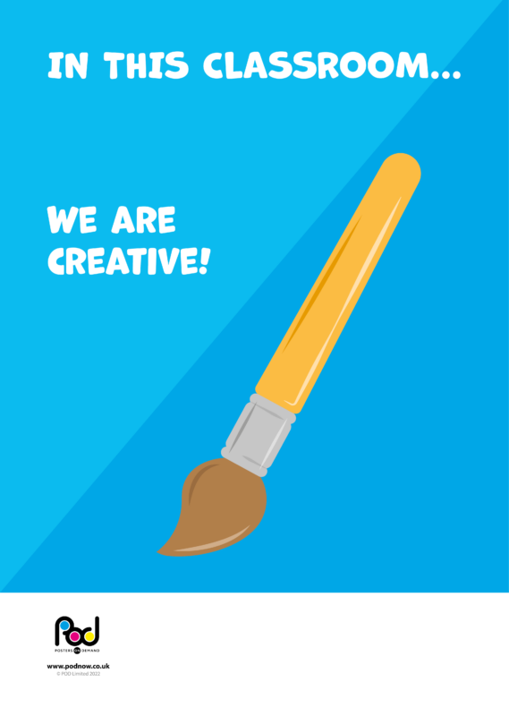 In this classroom - create | POD | Posters On Demand