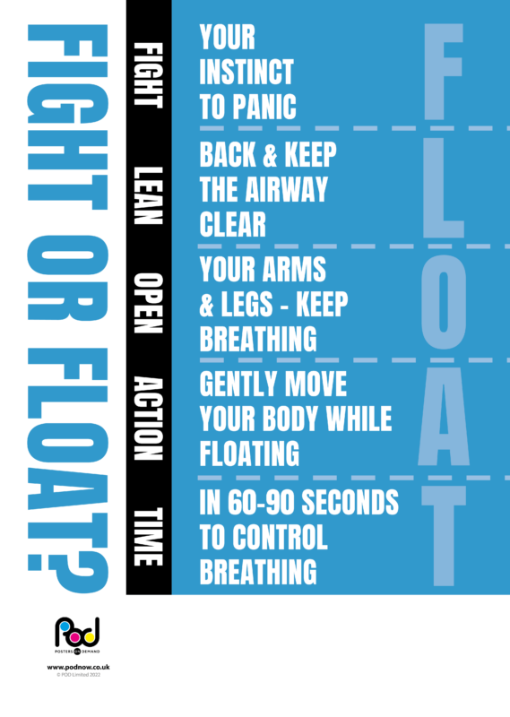 Fight or Float - Float | POD | Posters On Demand