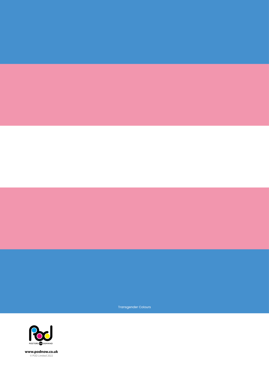 Transgender Colours | POD | Posters On Demand