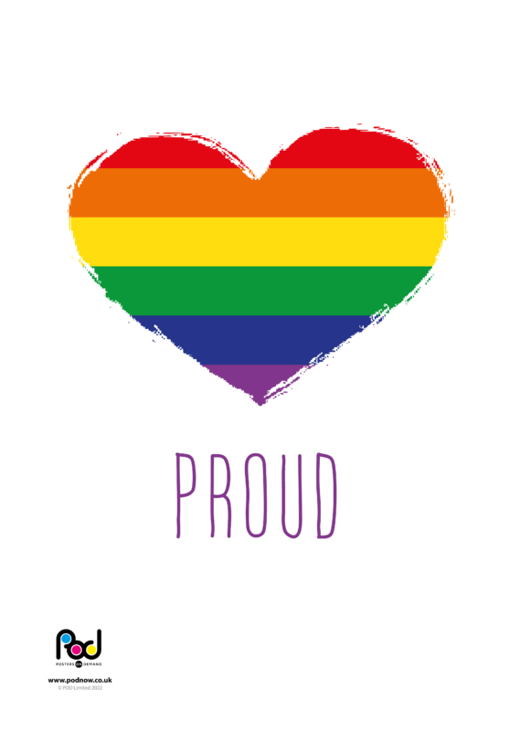 Proud | POD | Posters On Demand