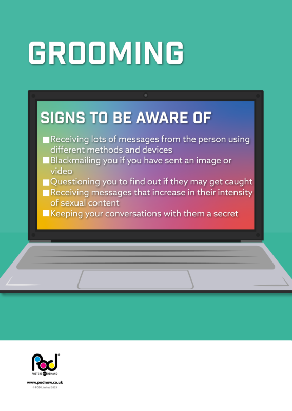 Grooming - Signs to be aware of... | POD | Posters On Demand