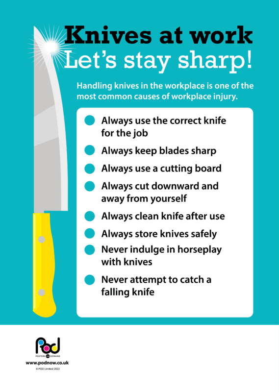 Knives at work | POD | Posters On Demand