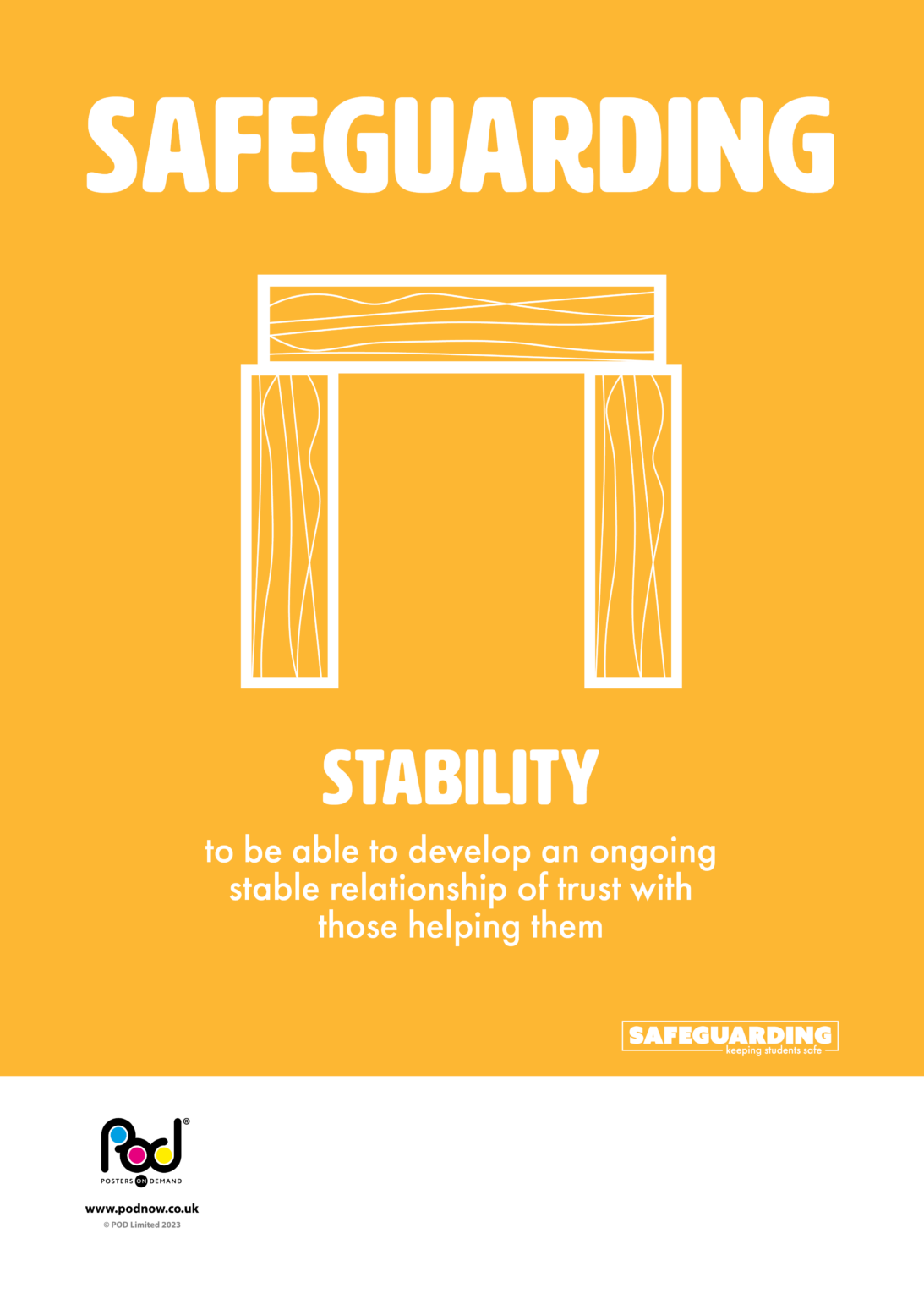 SAFEGUARDING - Stability | POD | Posters On Demand