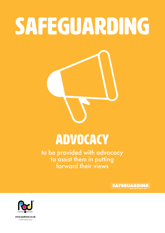 SAFEGUARDING - Advocacy | POD | Posters On Demand