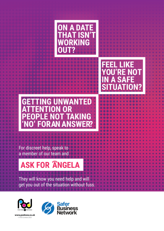 Ask Angela - Full colour | POD | Posters On Demand