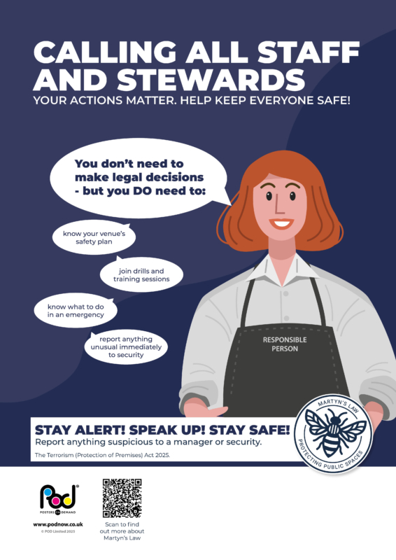 Calling all staff and stewards | POD | Posters On Demand